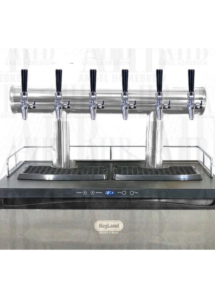 6 Faucet TT Bar Font-Brushed with Full Connection Kit
