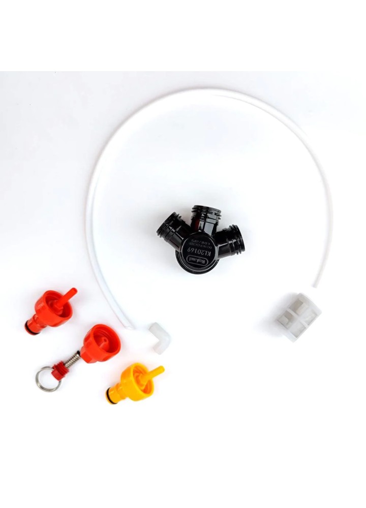 PCO38 Tapping Head Kit (Silicone Elbow, Tube, PRV, Carbonation caps and ...