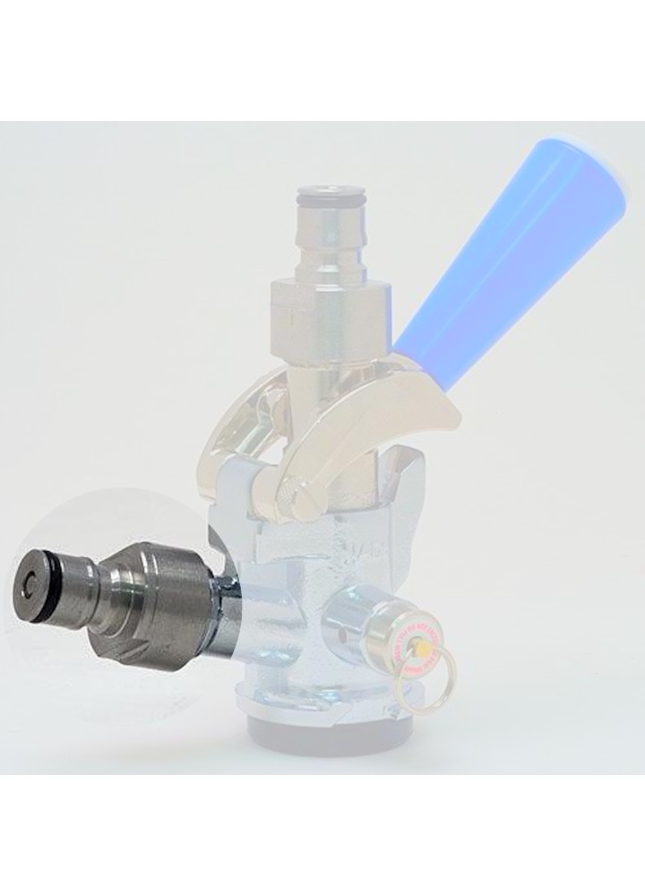 5/8" BSP to Gas Ball Lock Post Adaptor (Keg Connector Adaptor)