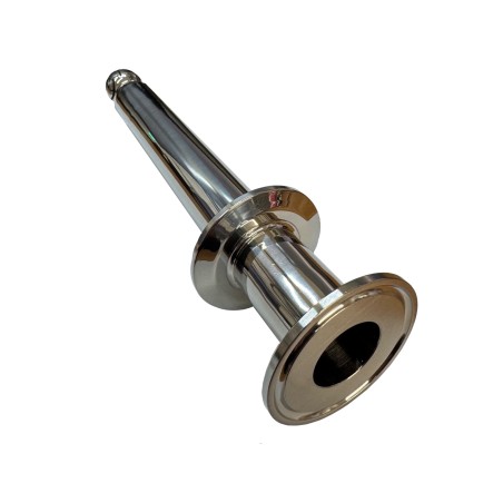 1.5" Tri-Clamp CIP Spray Ball with 1.5" Tri-Clamp End Connection (20cm ...