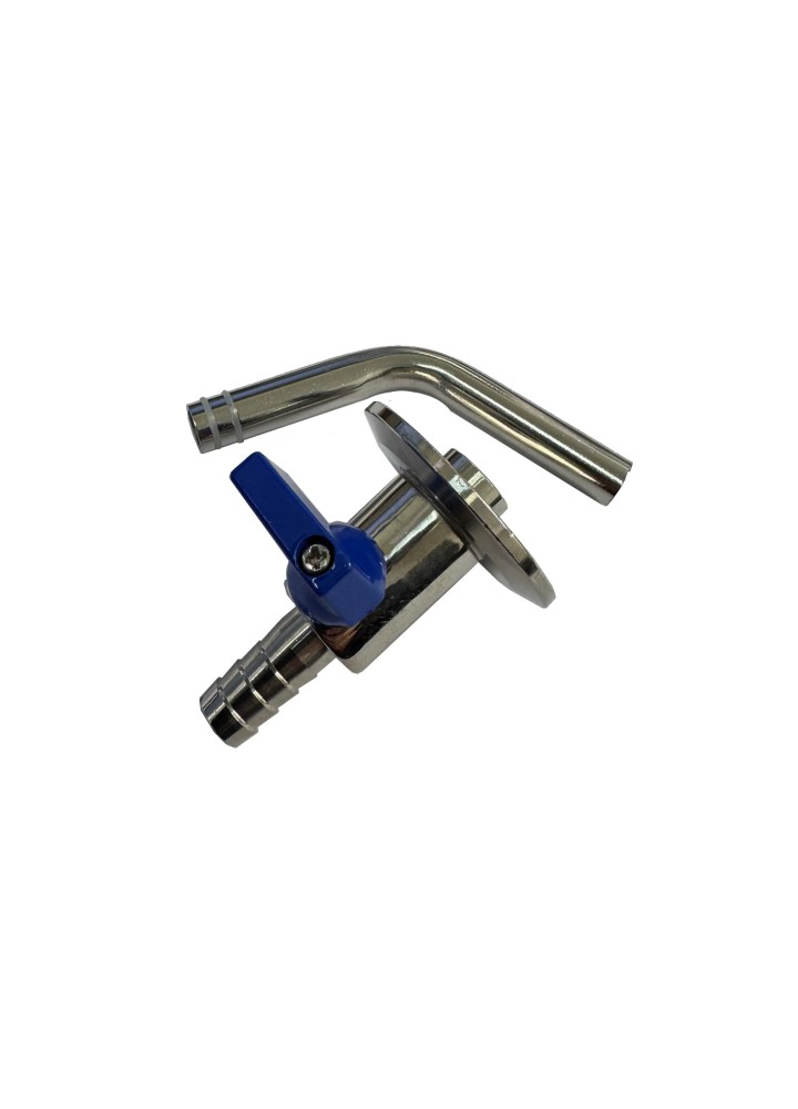 1.5" Tri-Clamp Valve with Rotary Racking Arm