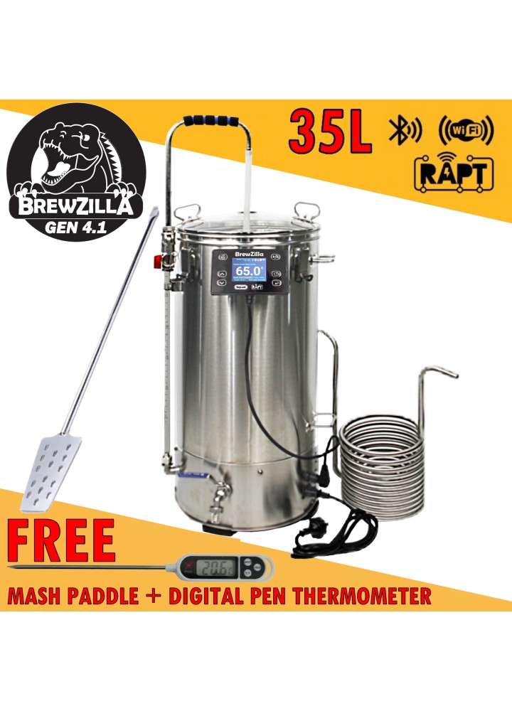 BrewZilla Gen 4.1 35L All-In-One Microbrewery