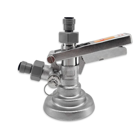G-Type Keg Coupler SS (includes 2 x Duotight 1/2"-8mm(5/16") Push Fit)
